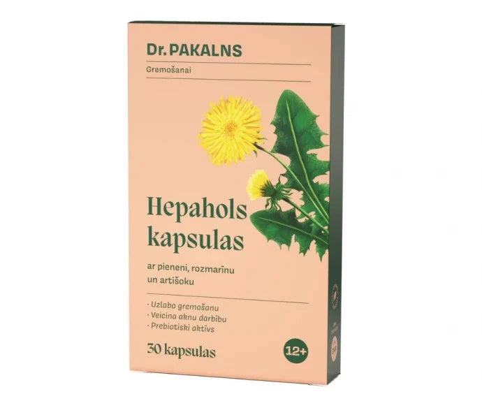 DR. PAKALNS Hepahols kapsulas N30 – Lorande